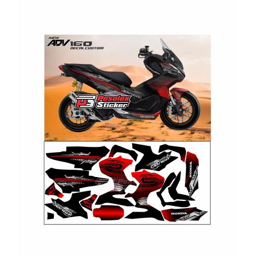 Jual DECAL STICKER STRIPING FULL BODY MOTOR NEW ADV 160 CUSTOM - Kota ...