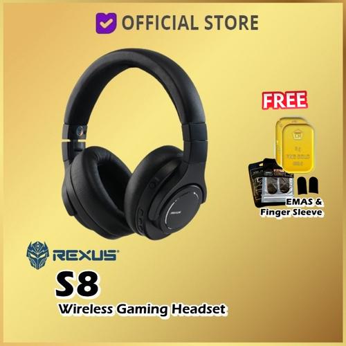 Promo Rexus S8 Headset Gaming Wireless Bluetooth RX-S8 S 8 - Jakarta Barat - Dunia Mas Computer ...