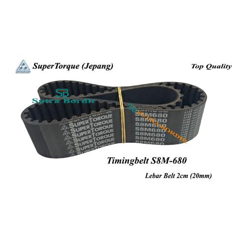 Jual Timingbelt S8M 680 lebar 2cm supertorque vbelt motor s8m-680 lebar 20mm timingbelt honda ...