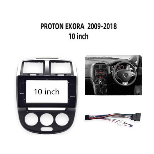 Jual FRAME head unit android 10 INCH PROTON EXORA 2009 - kabel pnp A ...