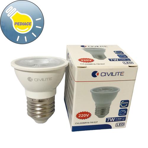 Jual Lampu LED Spotlight Sorot 7 Watt E27 CIVILITE 7W Natural White 4000K - Kab. Tangerang ...