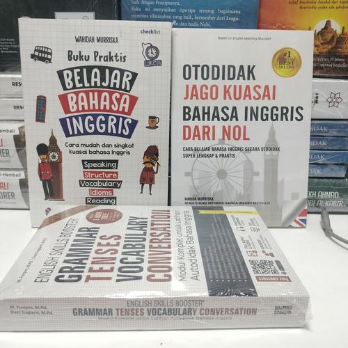 Jual Paket 3 buku otodidak jago kuasai bahasa Inggris dari nol - Jakarta Selatan - ONLINE SHOP ...