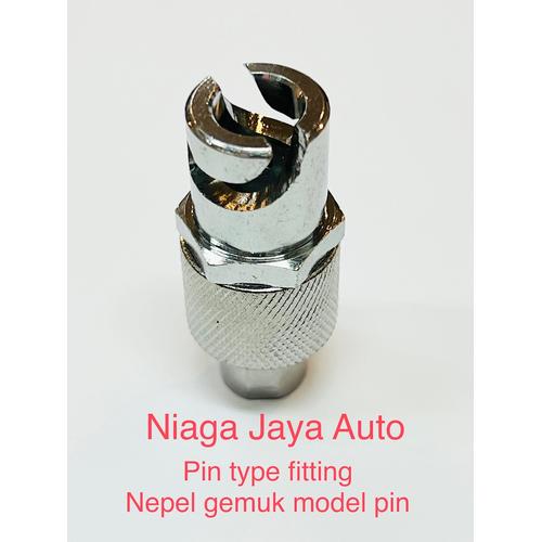 Jual PIN TYPE FITTING GREASE ( NEPEL GEMUK MODEL T ) TYPE SPK 1 C ...
