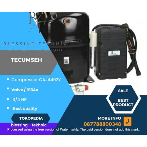 Jual Compressor Tecumseh CAJ4492Y R134A las 3/4 HP - Jakarta Utara ...