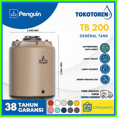 Jual TOREN / TANGKI AIR PENGUIN TB 200 (2000L) GARANSI RESMI 18 TAHUN ...