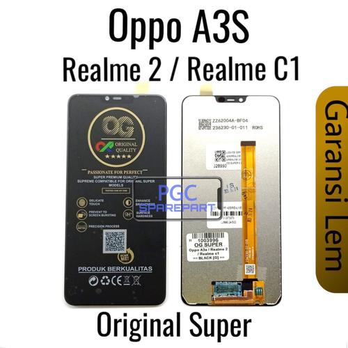 Jual ORIGINAL Super OG - LCD Touchscreen Fullset Oppo A3S CPH1803 CPH1853 - Jakarta Timur - PGC ...