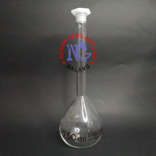Jual Labu Ukur Pyrex 500 ml | volumetric flask - Kota Malang - Ophin ...
