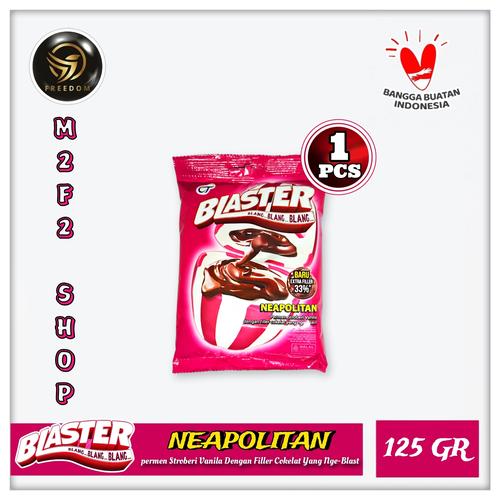Jual Blaster Blang Blang Permen Neapolitan Stroberi Vanila 125 gr (1 ...