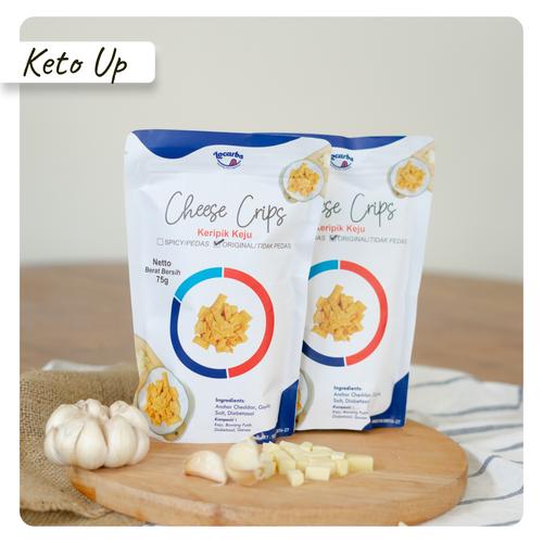 Jual Snack Keto Chesee Crip Diet Sehat Diabetic Friendly - Pedas Gurih ...