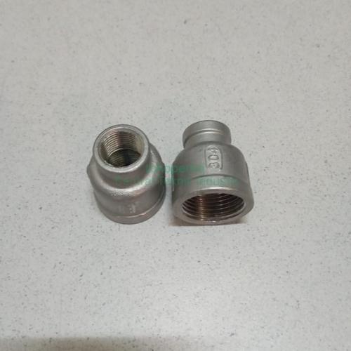 Jual Reducer / Vlok Sock Stainless Steel 304/ 1/2" x 3/8" inch Drat ...