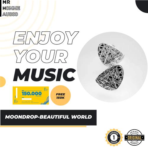 Jual Moondrop Beautiful World Limited Flagship 10mm Driver In Ear ...