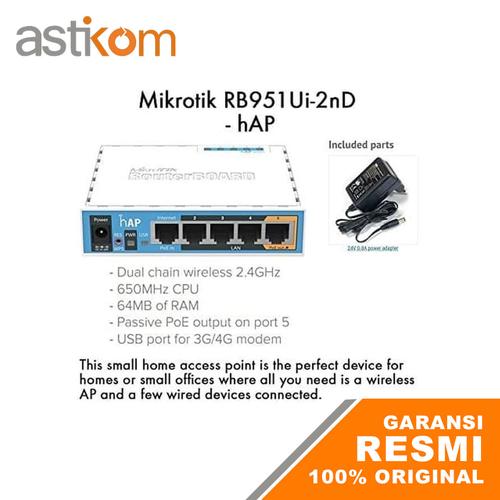 Jual Mikrotik RB951Ui-2nD hAP with enclosure - Kota Denpasar - astikom ...