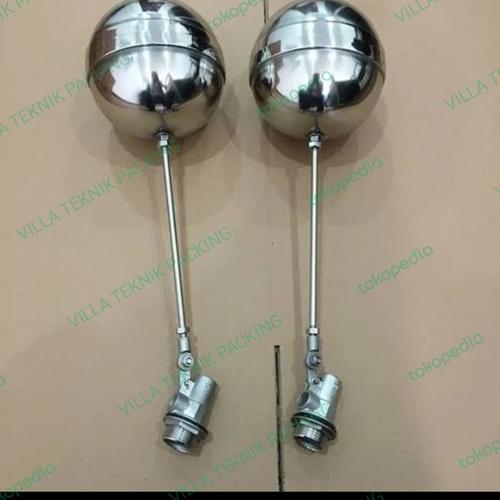 Jual Floating Valve / Pelampung Tangki Stainless SS304 DRAT 1" INCH ...