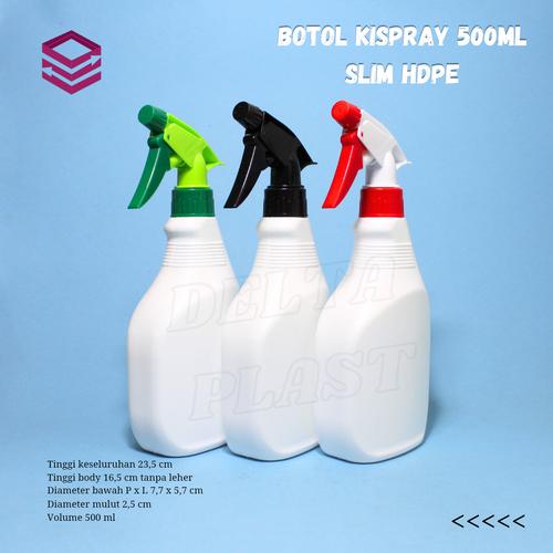 Jual botol spray 500ml Putih / botol kispray hdpe 500 ml - Spray Hitam - Hitam - Kota Bekasi ...