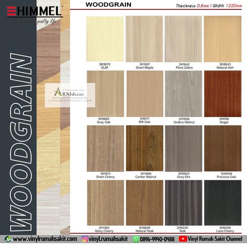 Jual HPL Himmel type 3H dan 2H tebal 0,8mm - Motif Kayu/Woodgrain - 3H ...