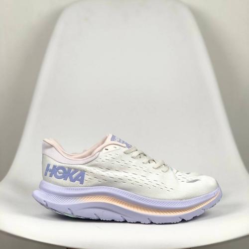 Jual Hoka One One Kawana / White Peach Purple / Running shoes Women's ...