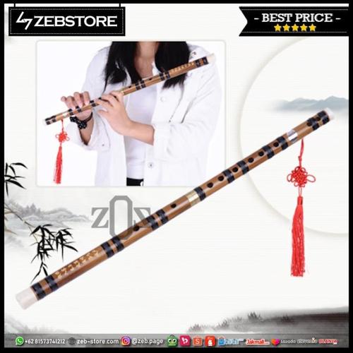 Jual Seruling Suling Flute Bamboo Bambu Dizi Tradisional China Set - E ...
