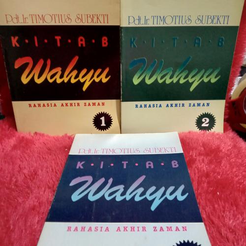 Jual BUKU 3 JILID KITAB WAHYU BY TIMOTIUS SUBEKTI - Jakarta Pusat ...