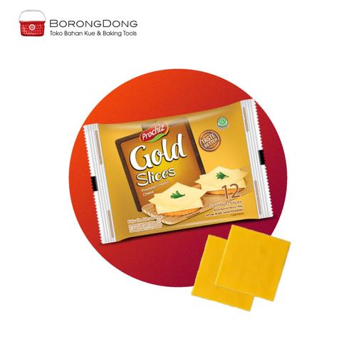Jual Prochiz Gold Keju Slice 12 Lembar / Cheddar Slices - Kota ...