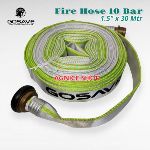 Jual NEW SELANG HYDRANT GOSAVE PEMADAM 10 BAR 1.5" X 30 METER COUPLING ...