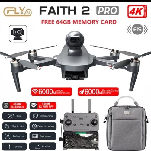 Jual C-Fly Cfly Faith 2 Pro GPS 6KM WiFi FPV Drone with 3-Axis Gimbal ...