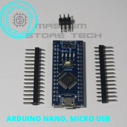 Jual ARDUINO NANO ATMEGA328 NON WELDED, CH340C Tanpa Kabel - Kota ...