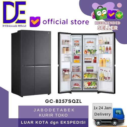 Promo Kulkas Side By Side LG GC-B257SQZL 694 Liter Smart Inverter GCB257SQZL Cicil 0% 3x ...