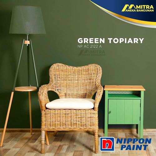 Jual CAT TEMBOK NIPPON PAINT GREEN TOPIARY NP AC 2122 A / HIJAU ARMY ...