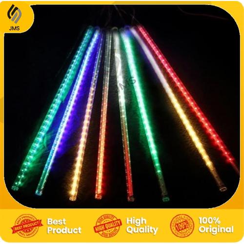 Jual LAMPU METEOR LIGHT RGB 10 BATANG HIASAN POHON OUTDOOR - Biru ...