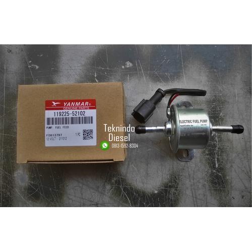 Jual Pompa Solar Yanmar 12Volt Electric Fuel Pump 129612-52100 Good ...