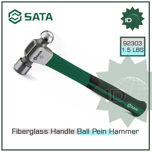 Jual Palu Sata 92303 ( Ball Pein Hammer Fiberglass 1.5 LBS ) - Jakarta ...