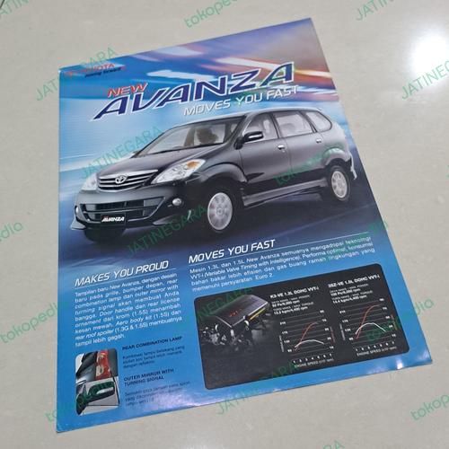Jual Brosur Mobil Katalog Flyer Toyota Avanza gen 1 moves you fast ...