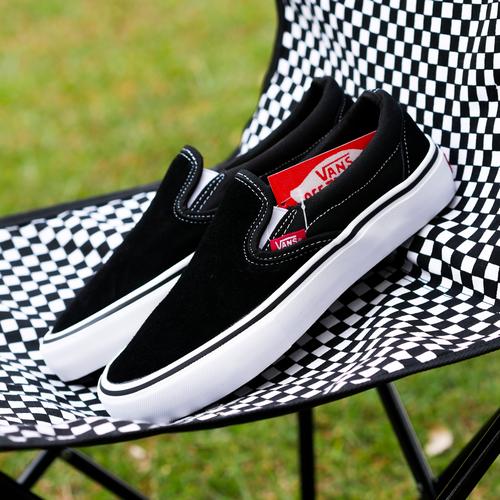 Jual Vans Slip On Pro " Black White " Original BNIB - Hitam, 37 ...