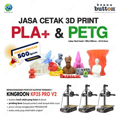 Jual JASA CETAK 3D PRINT PLA PLA+ PETG - LENGKAP MURAH CEPAT ...