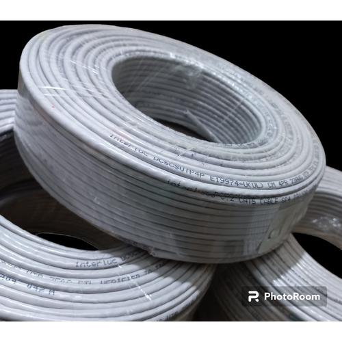 Jual Kabel Lan 100 Meter Outdoor Indoor Cat 5e FTP UTP Merk Interluc CCTV - UTP5E 100M - Jakarta ...