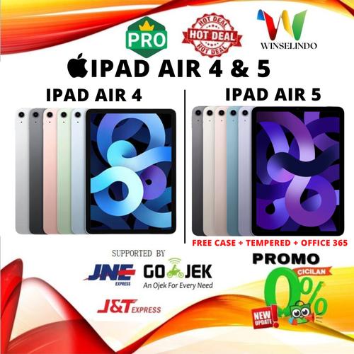 Jual Apple iPad Air 4 & 5 M1 2022 64gb 256gb 10.9 inch Wifi Cellular 5G ...