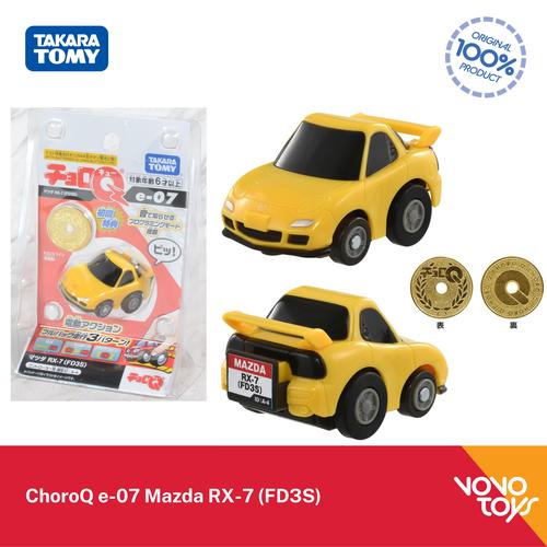 Jual Tomica ChoroQ e-07 Mazda RX-7 FD3S Yellow Takara Tomy - Jakarta ...