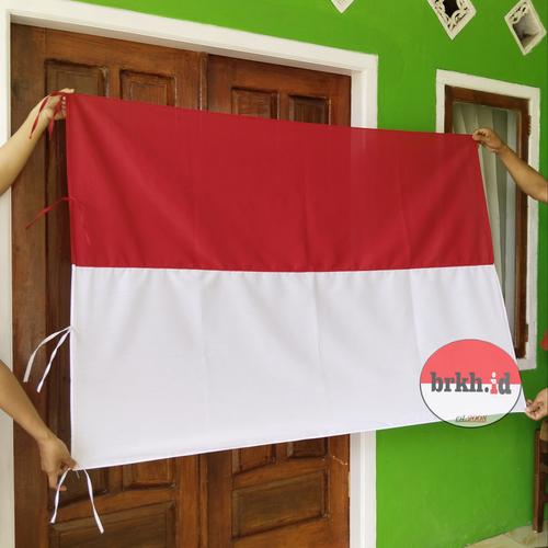 Jual bendera merah putih katun 150x100 cm tebal premium-bendera ...