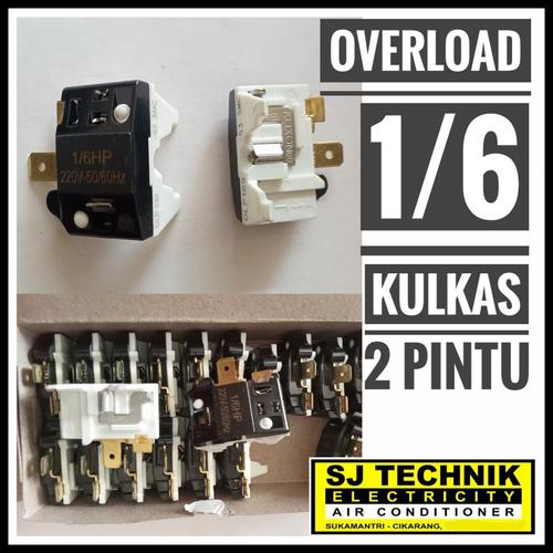 Jual OVERLOAD KULKAS 2 PINTU - Kab. Bekasi - SJ TECHNIK | Tokopedia