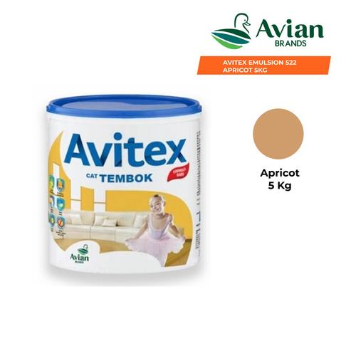 Jual Cat Tembok Interior Avitex 5 kg Warna / Putih / Hitam - 522 - Kota ...
