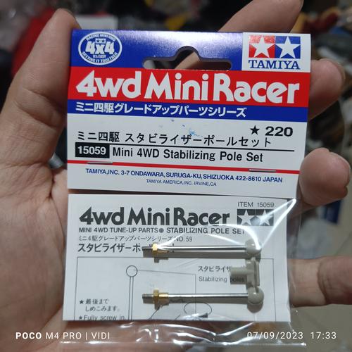 Jual Tamiya 15059 Mini 4WD Stabilizing Pole Set - Jakarta Barat - TOKO ...
