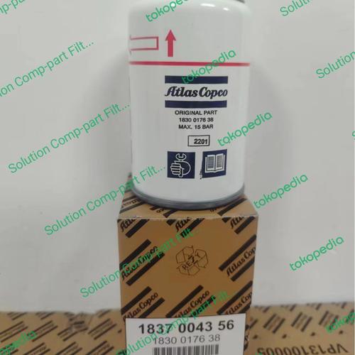 Jual Oil Filter 1830017638 Atlas Copco Compressor Parts 1837004356 ...