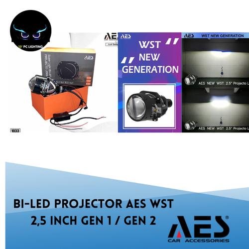 Jual BILED AES WST 2.5 INCH Gen 1 Gen 2 Projector 2.5 inch Merk AES ...