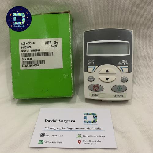 Jual ABB ACS-CP-C KEYPED INVERTER ABB ACS-CP-C KONTROL PANEL ABB ORIGINAL - Jakarta Pusat ...