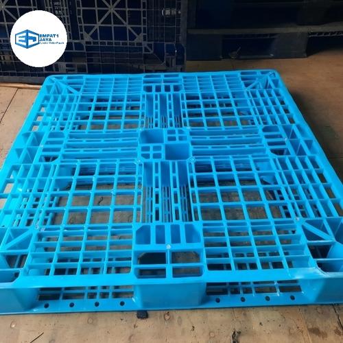 Jual pallet plastik murah palet plastik baru 100x100x12 biru - Jakarta ...