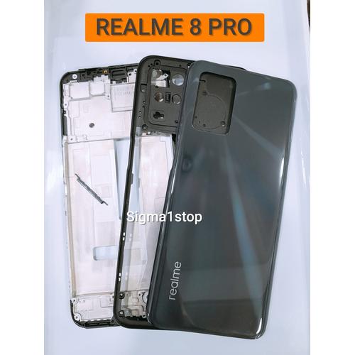 Jual REALME 8 PRO CASING HOUSING BACK DOOR FRAME LCD TULANG TENGAH ...