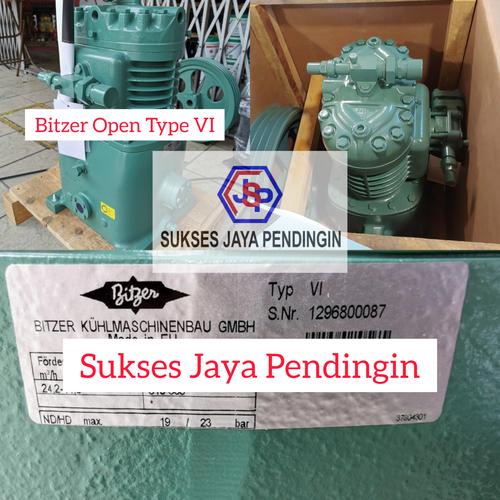 Jual Compressor Bitzer Open Type VI / Kompresor Bitzer Open Type 6 ...