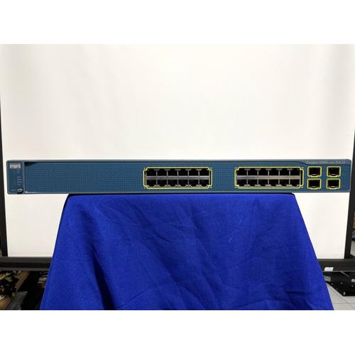 Jual switch hub cisco catalyst 3560g 24 ps s 24 port gigabit poe ...