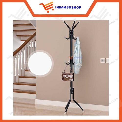 Jual STAND HANGER BAJU / COAT RACK / RAK GANTUNGAN TOPI TAS BERDIRI ...