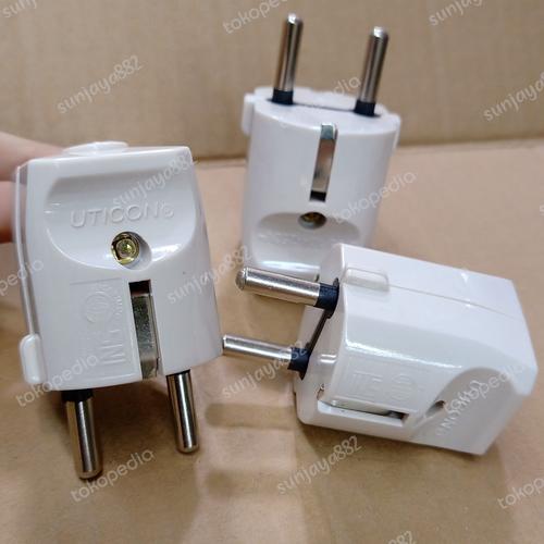 Jual STEKER COLOKAN LISTRIK UTICON - Jakarta Barat - sunjaya882 | Tokopedia